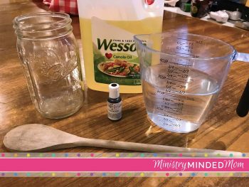 Come Out and Be Separate Oil and Water in a Jar Sin Object Lesson ...